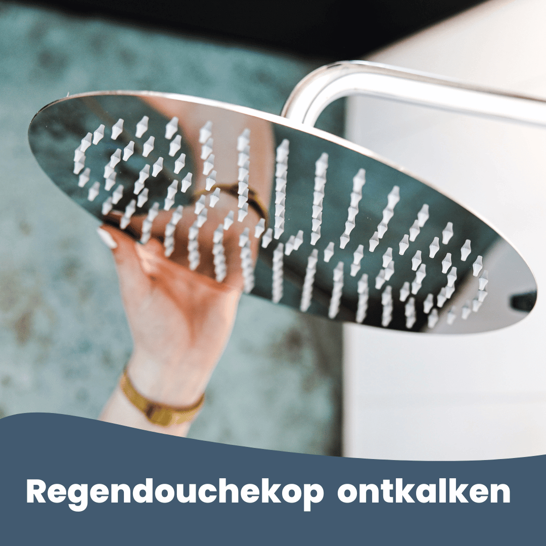 Hoe kan je een regendouchekop ontkalken? | Makkelijk en snel